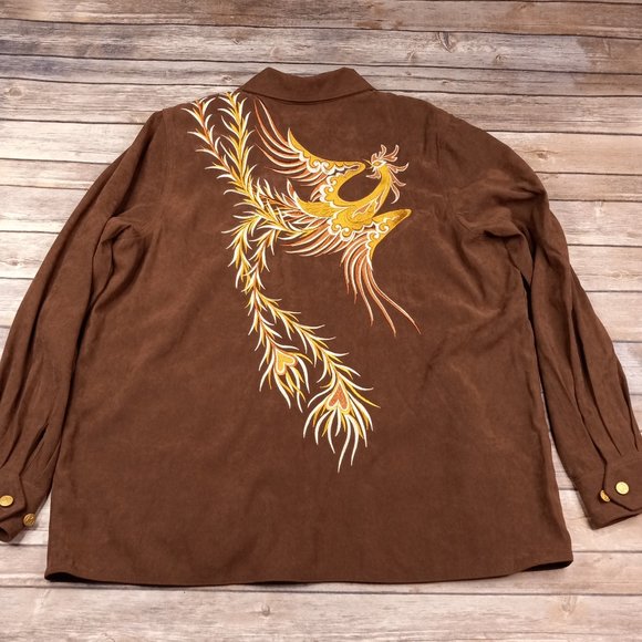 Bob Mackie | Jackets & Coats | Bob Mackie Wearable Art Xl Embroidered ...